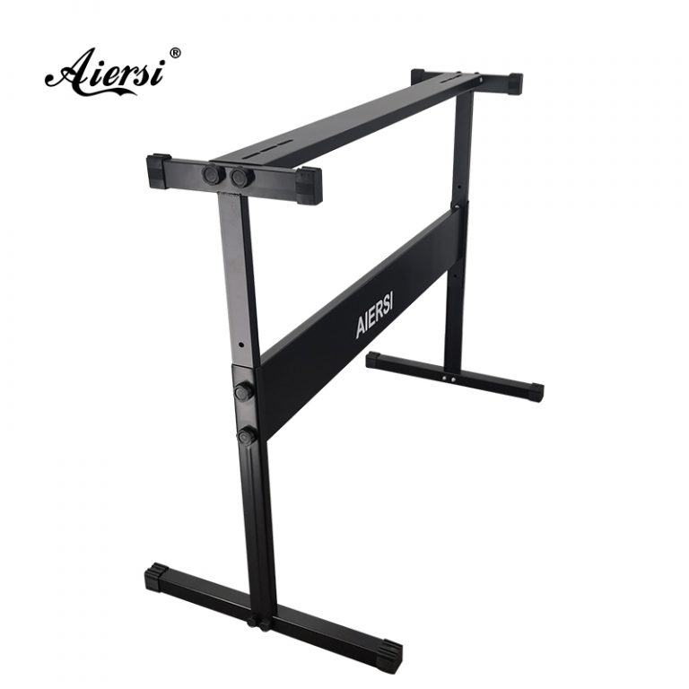 H Style Black Electronic Organ Stand – Aiersi Music