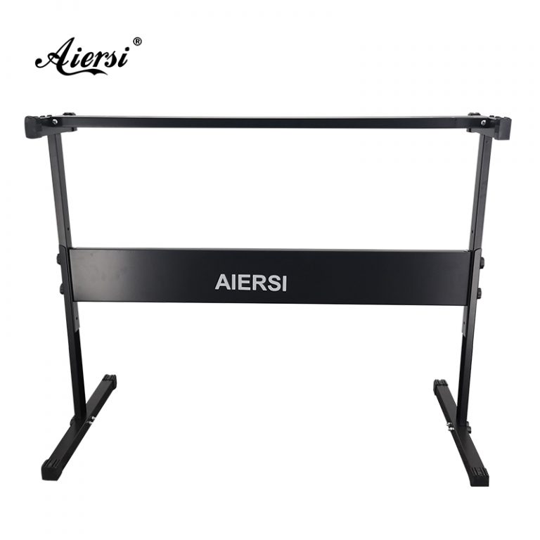 H Style Black Electronic Organ Stand – Aiersimusic
