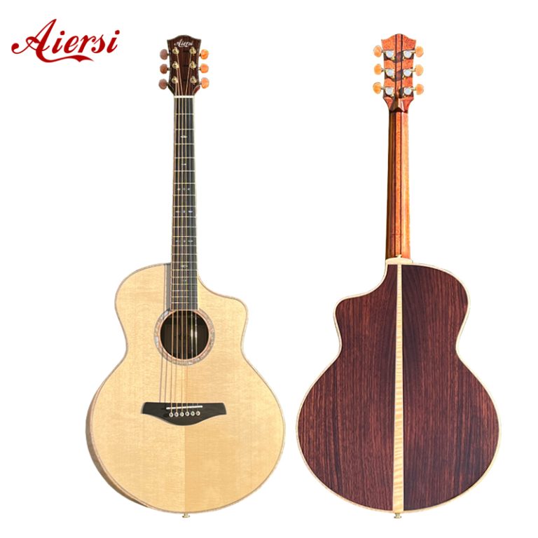 All Solid Professional JF Cutaway Acoustic Guitar – Aiersi Music